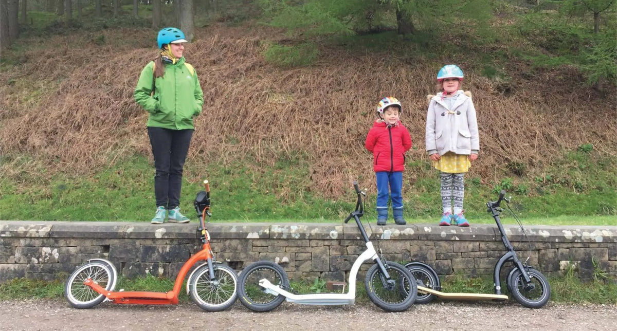 Getting Outside with a Young Family? With Scooters! | Swifty Scooters