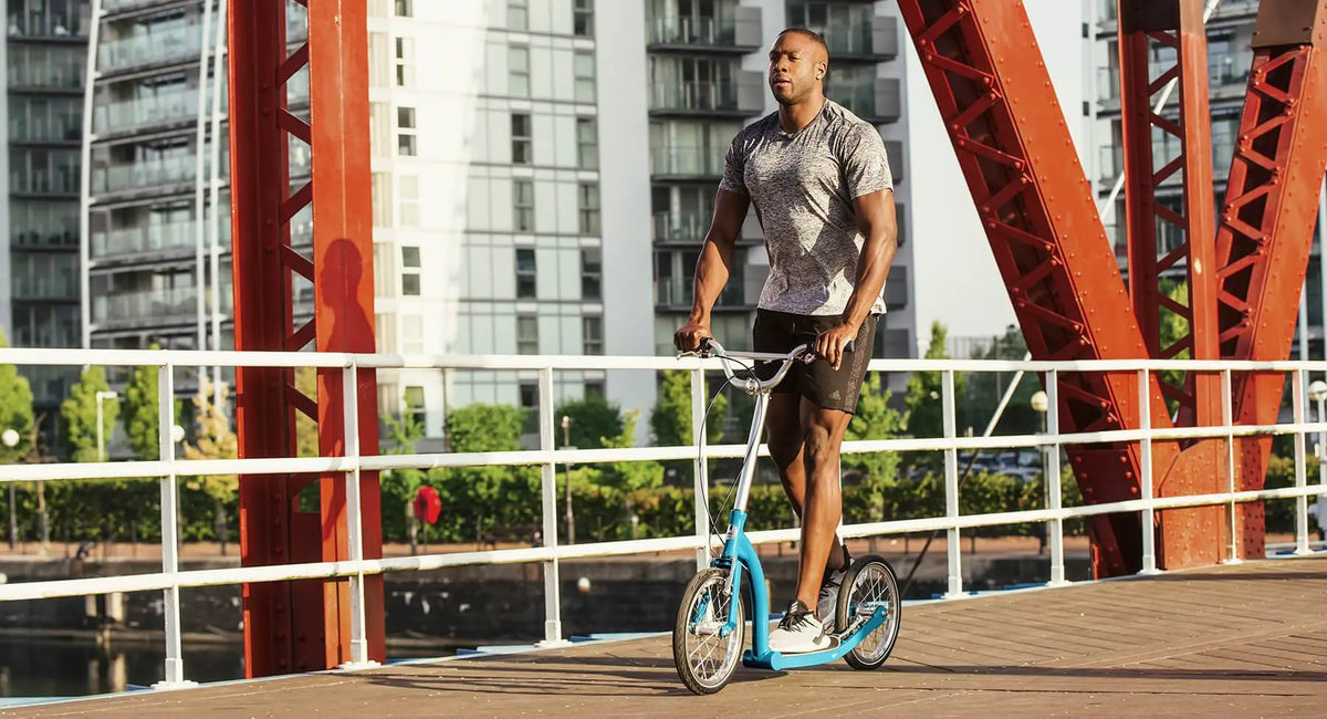 Adult Scooter for Taller and Heavier Adults: SwiftyONE TALL – Swifty ...