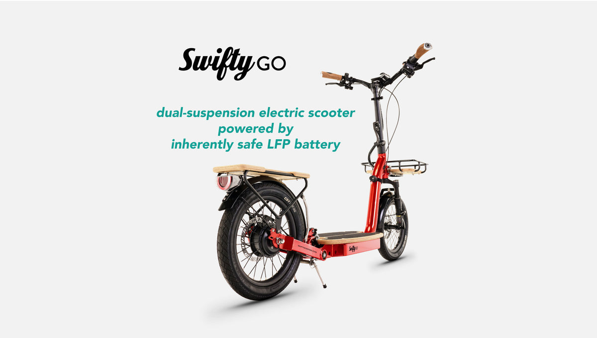 Swifty's LFP Battery - Redefining Electric Scooter Safety – Swifty Scooters